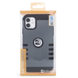 iPhone 11 safeguard dual layer case - gray | Five Below