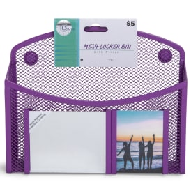 Mesh Locker Bin W/ Mirror & Photo Frame | Five Below