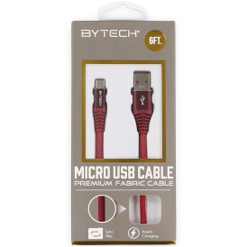 6ft Micro-Usb Premium Fabric Cable | Five Below