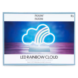 Rainbow Cloud Led Light 8in | Five Below