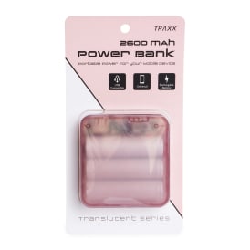 2600mAh Power Bank Phone Charger - Translucent Colors | Five Below