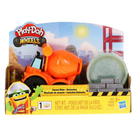 Play-Doh® Wheels Construction Playset & Stone Colored Buildin' Compound ...