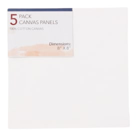 Canvas Panel 5-Pack 8 in X 8 in | Five Below