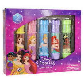 Disney Princess™ Jumbo Chalk & Holders 5-Piece Set | Five Below