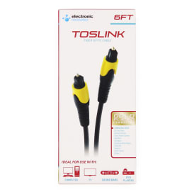Toslink 6ft Fiber Optic Audio Cable | Five Below