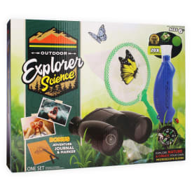 Outdoor Explorer Science Kit W/ Binoculars & Pocket Microscope | Five Below