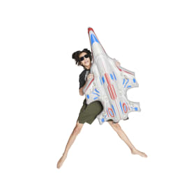 Spaceship Pool Float 53in X 33in | Five Below