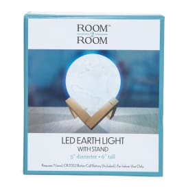 Led Earth Light With Stand 5in X 6in | Five Below
