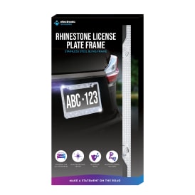 Rhinestone License Plate Frame For Car, Universal Fit | Five Below