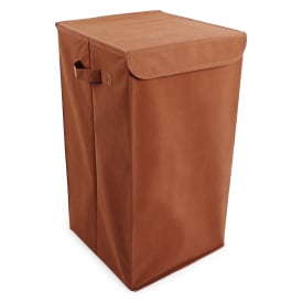 collapsible hamper with lid 12in x 23in | Five Below