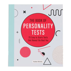 the book of personality tests: 25 easy to score tests | Five Below