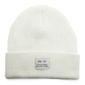 lightweight beanie hat w/ patch | Five Below