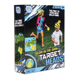 glow-in-the-dark target heads outdoor game | Five Below
