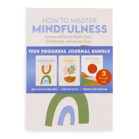 how to master mindfulness: teen progress journal 3-book bundle | Five Below
