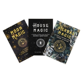 the magic book bundle: herbal magic, house magic, moon magic | Five Below