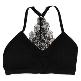 black lace t-back bralette | Five Below