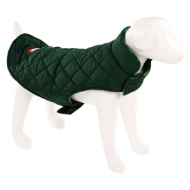 coleman® fleece-lined pet puffer jacket - green | Five Below