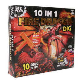 10 in 1 fire dragon dig activity kit | Five Below