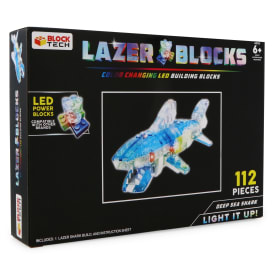 block tech® lazer blocks color-change LED building blocks kit | Five Below