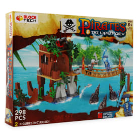 block tech® construction set with 2 minifigures | Five Below