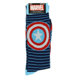 marvel® captain america™ crew socks 2-pack | Five Below