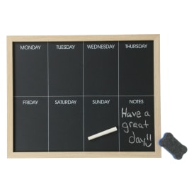12in x 15in wood framed chalkboard with chalk & eraser | Five Below