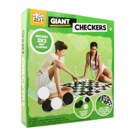 giant checkers outdoor game set | Five Below