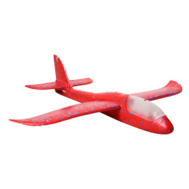 light-up jumbo foam glider plane - red | Five Below