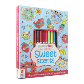 kaleidoscope sweet scents coloring book set | Five Below