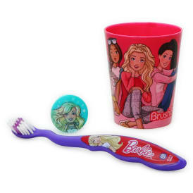 brush buddies® barbie™ toothbrush set | Five Below
