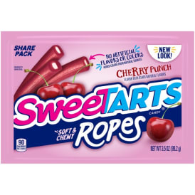 sweetarts® cherry punch soft & chewy ropes share pack 3.5oz | Five Below