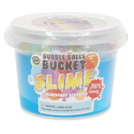 bubble balls scented slime bucket - blueberry | Five Below