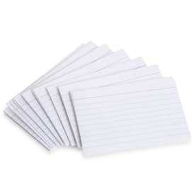 100-count ruled 3x5 index cards | Five Below