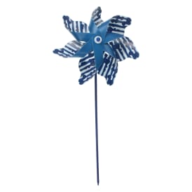 patterned pinwheel - blue stripes | Five Below
