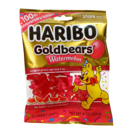 haribo goldbears® watermelon 100th anniversary edition gummi candy 4oz ...