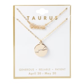 layered zodiac necklace | Five Below