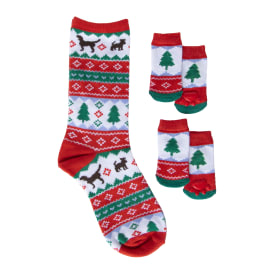 matching holiday sock set for pet & owner | Five Below