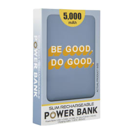 Printed 5000mAh Slim Rechargeable Power Bank | Five Below