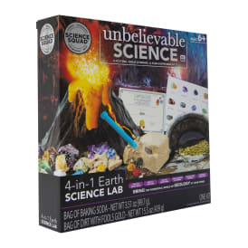 science squad® 4-in-1 earth science lab kit | Five Below