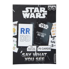 Star Wars say what you see card game 76-cards | Five Below