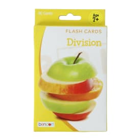 division flash cards 36-count | Five Below
