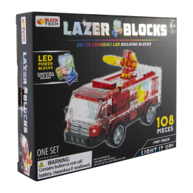 block tech® lazer blocks color-change LED building blocks kit | Five Below