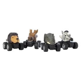 animal friction vehicles 4-pack | Five Below