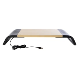 desktop monitor stand with dual port charging | Five Below