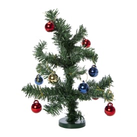 12in mini christmas tree with ornaments | Five Below