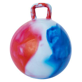 hoppity ball inflatable bouncer toy with handle 21in | Five Below