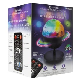 rotating color-changing bluetooth® disco ball speaker | Five Below