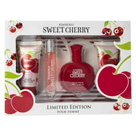 kimberly sweet cherry limited edition bath & body set 4-piece | Five Below