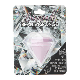 diamond-shaped sponge & case | Five Below