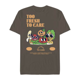 'too fresh to care' veggies graphic tee | Five Below